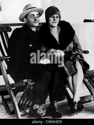 Composer Irving Berlin with wife Ellin Mackay Stock Photo - Alamy