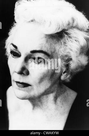 Katherine Anne Porter (1890-1980), American writer, circa 1970s. CSU ...