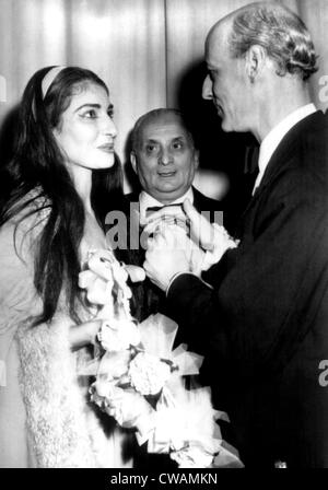 Rudolf Bing, General Manager of the Metropolitan Opera, with his wife ...