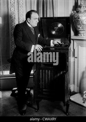 ENRICO CARUSO (1873-1921) Italian tenor in Leoncavello's opera ...