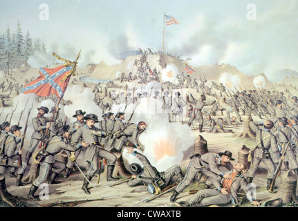 The Battle of Fort Sanders, November 29, 1863 Stock Photo - Alamy
