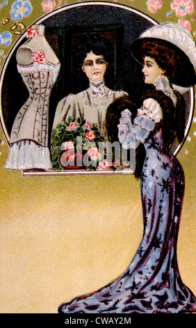 Women's fashion, 1909 Stock Photo - Alamy