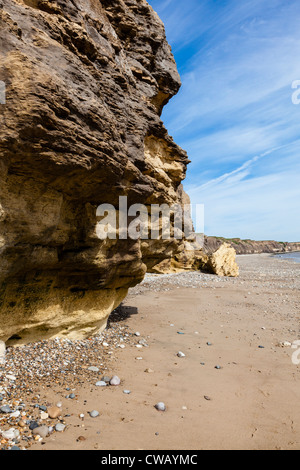 Cliffs and Caves at Seaham, County Durham Stock Photo - Alamy