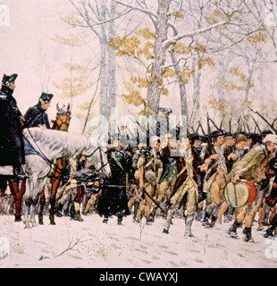 Valley Forge, 1777 Stock Photo - Alamy
