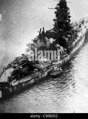 Japanese battleship Nagato Stock Photo - Alamy