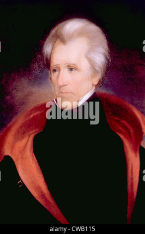 Andrew Jackson (1767-1845), U.S. President (1829-1837), portrait by ...