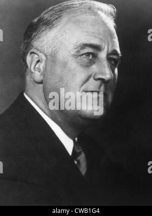 Portraits of Franklin Roosevelt (1882 1945) and his Vice President ...