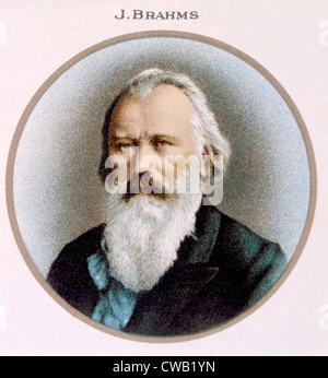 Brahms 1833 1897 Stock Photo - Alamy