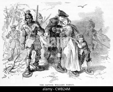 Reverand John Williams and his family captured by Indians in Stock ...