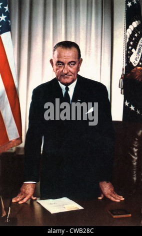 Lyndon B. Johnson 1972 Stock Photo - Alamy
