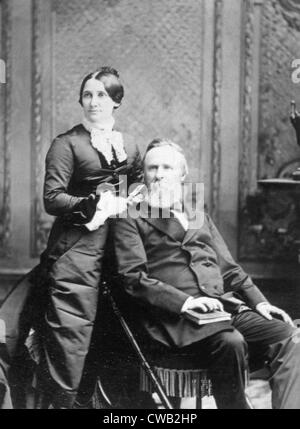 Lucy Hayes, First Lady Stock Photo - Alamy