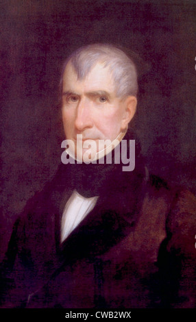 William Henry Harrison (1773-1841) American soldier and politician ...