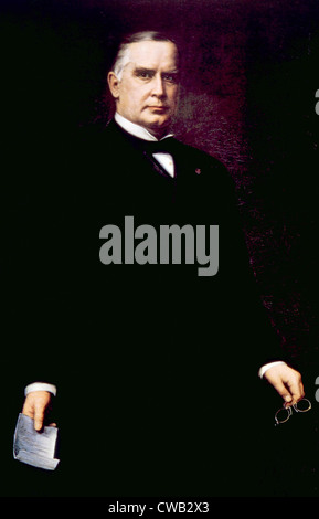 Portrait of president William McKinley. William McKinley (1843 – 1901 ...