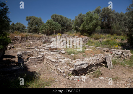 Archaeological site at Gortys, Crete, Greece Stock Photo - Alamy