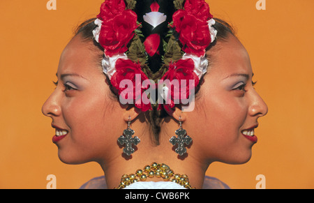 A pretty Mexican senorita girl in Cabo San Lucas Mexico Stock Photo - Alamy