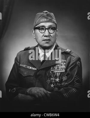 U.S. Army Native American Veteran Charles Shay, the guest of honor ...