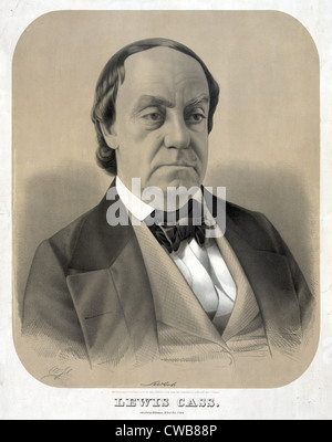 Lewis Cass 1848 Stock Photo - Alamy