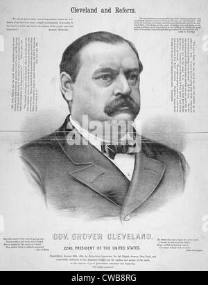 Inauguration of Grover Cleveland Stock Photo - Alamy