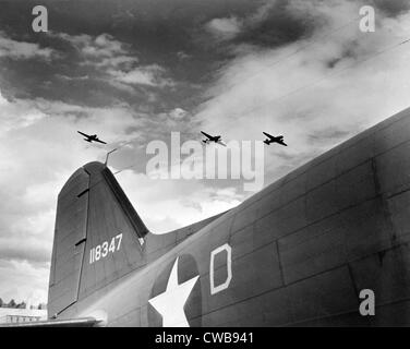 Somewhere in England, the U.S. Army 9th Air force maintains a ...