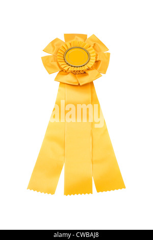 third place award ribbon badge Stock Photo: 127668327 - Alamy