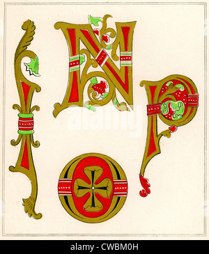 Medieval Letters from the 12th Century Stock Photo - Alamy