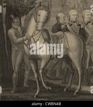 James Armistead, an African American slave whose Virginia owner allowed ...