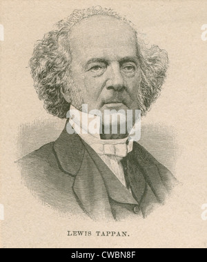 Lewis Tappan (1788-1873), wealthy American abolitionist, who with his ...