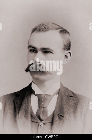 HERMAN HOLLERITH (1860-1929) American inventor who developed a punch ...