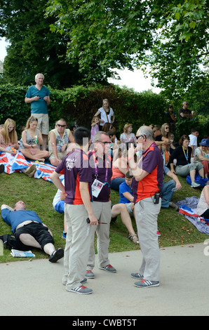 GAMES MAKERS AT THE LONDON 2012 OLYMPICS Stock Photo - Alamy