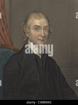 Joseph Priestley (1733-1804) on engraving from the 1800s Stock Photo ...