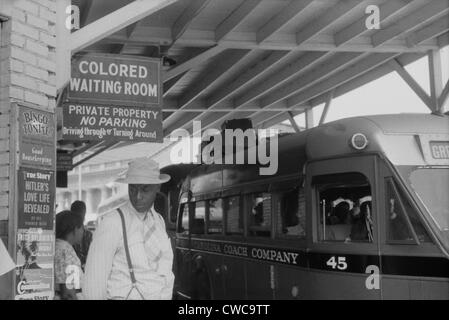 The Colored Waiting Room sign at the segregated Montpelier Train ...