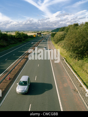M9 motorway, Stirling Stock Photo - Alamy