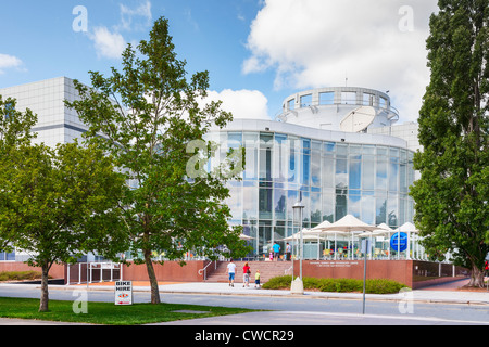 Questacon the National Science and Technology Centre, is located on the ...