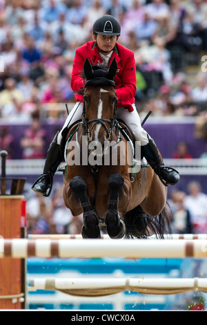 Alberto Michan riding Rosalia la Silla (MEX, Mexico). Individual ...