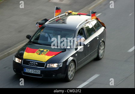 flag of germany, car flag, germany flags, flags Stock Photo - Alamy