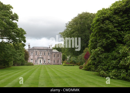 Trewithen House in Trewithen Gardens at Grampound Nr Truro Stock Photo ...
