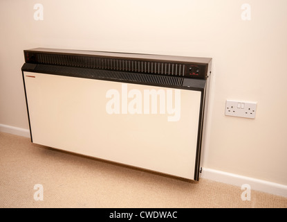 Old fashioned style storage heater Stock Photo - Alamy
