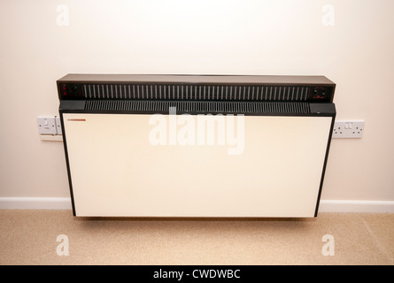 Old fashioned style storage heater Stock Photo - Alamy