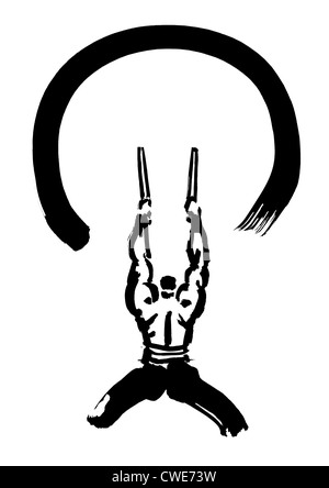 Back View Of Drummer Stock Photo - Alamy