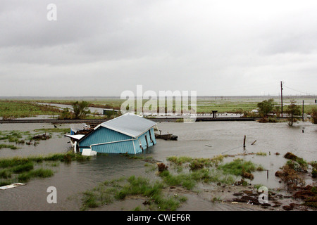 Damage caused by Hurricane Katrina in Slidell Louisiana Stock Photo - Alamy