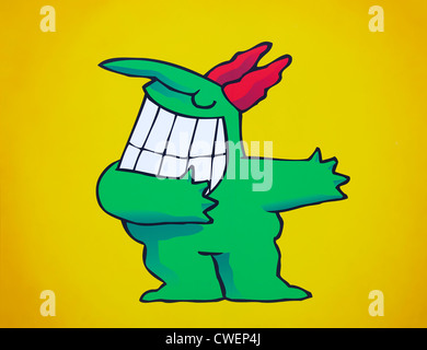 Victor, mascot of the Just for Laughs Festival Stock Photo - Alamy