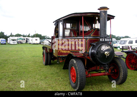 the foden steam wagon traction engine name plate Stock Photo - Alamy