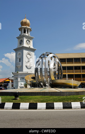 Queen Victoria Clock Tower, Georgetown, Penang, Malaysia, Asia. Built ...