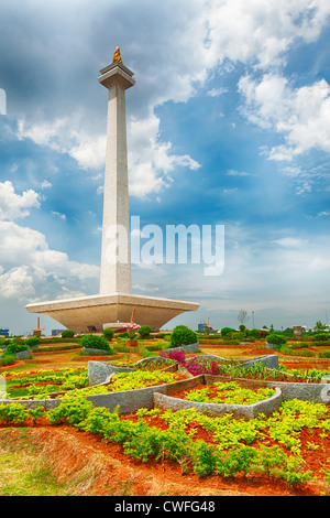 National Monument Monas. Merdeka Square, Central Jakarta, Indonesia ...