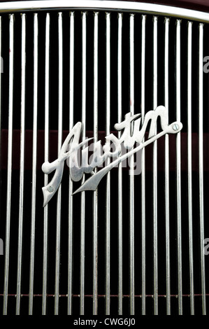 Austin 7 radiator grill Stock Photo - Alamy