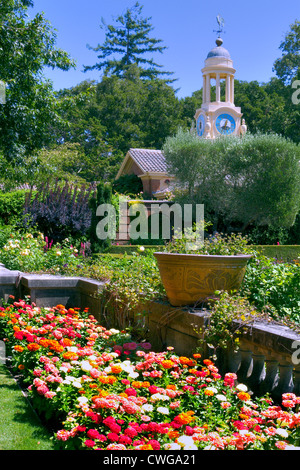 Clock tower, Filoli, Woodside, California, United States of America ...