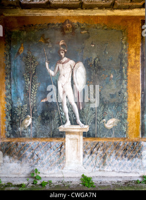Shell mural, House of Venus in the Shell, Ancient City of Pompeii ...