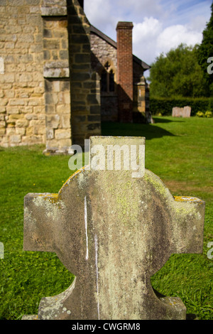 All Saints Church and cemetery, Tudeley, Kent, England UK Stock Photo ...