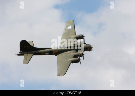 Boeing B-17 Flying Fortress "Sally B" at Little Gransden Stock Photo ...
