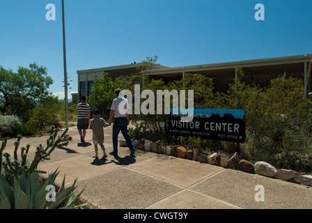 Panther Junction visitor center at the Big Bend National Park Stock ...